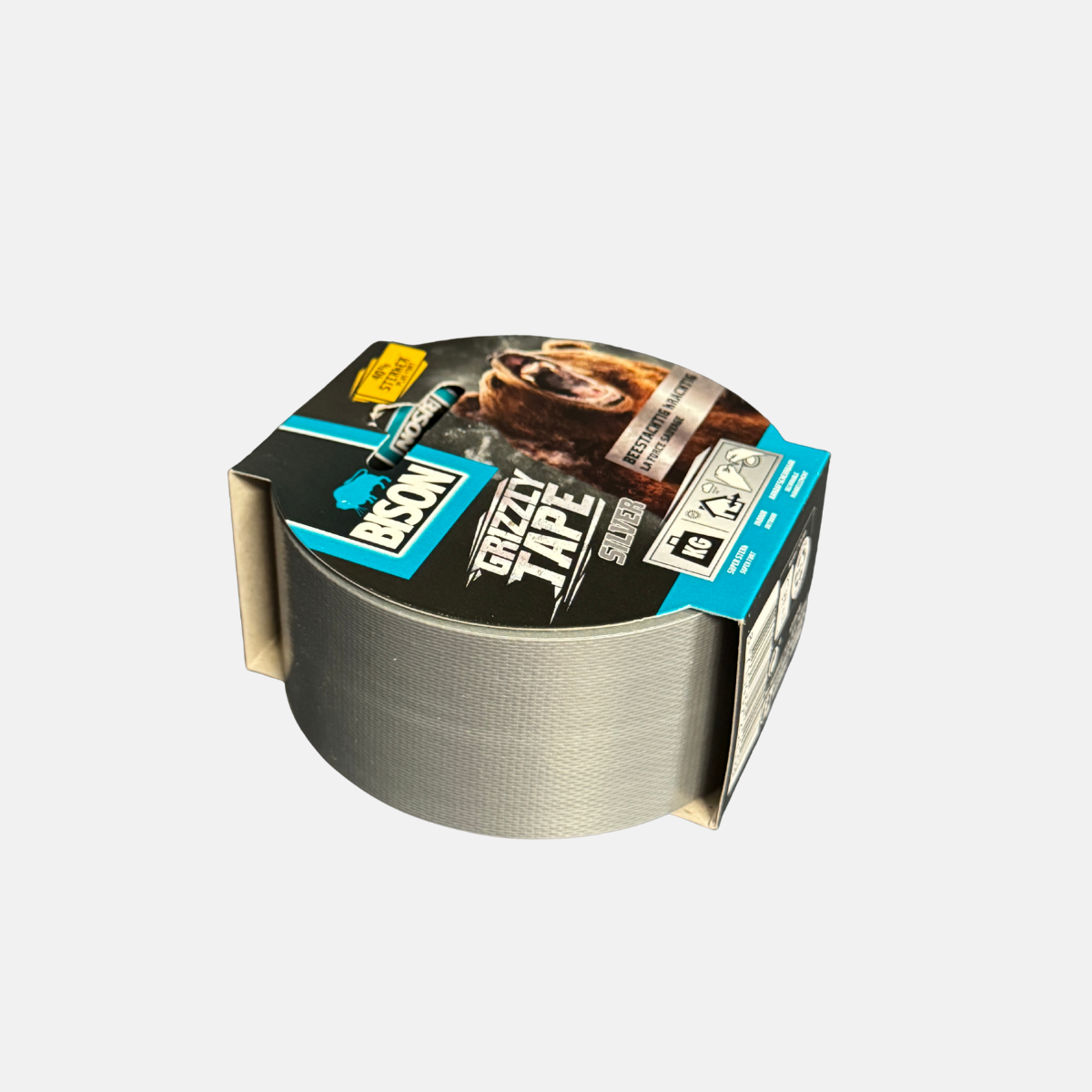 GRIZZLY ADHESIF ARGENT - RL 10m - ETS Aming